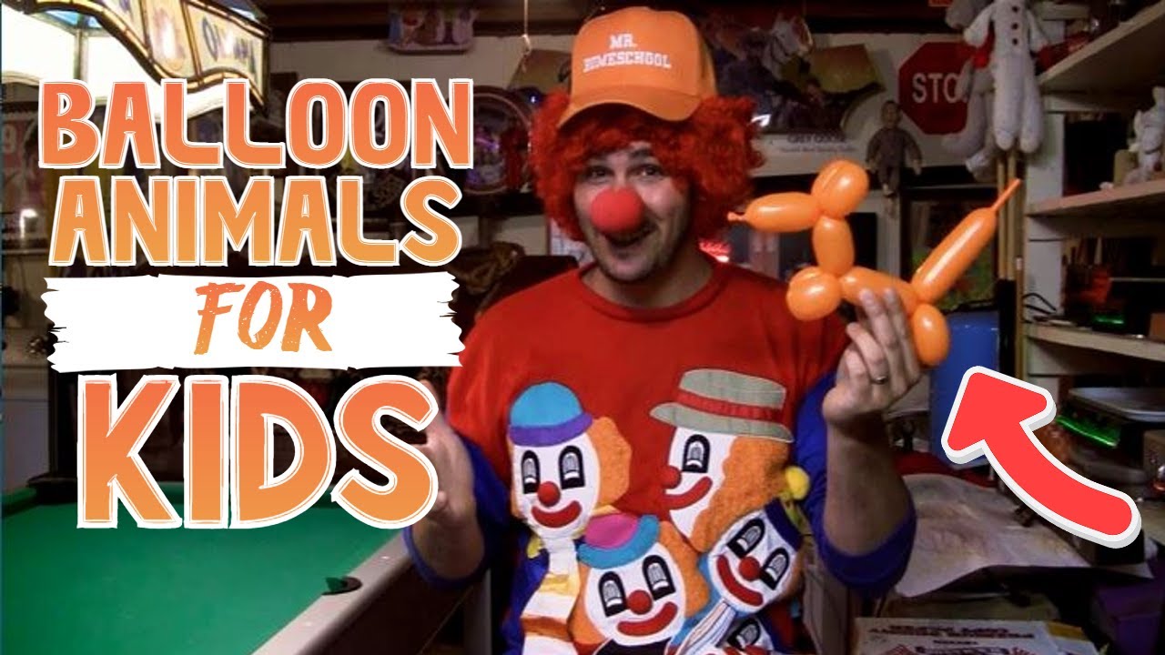 How-to make a Balloon Animal (Dog) 🎈🐶 for Kids!! - YouTube