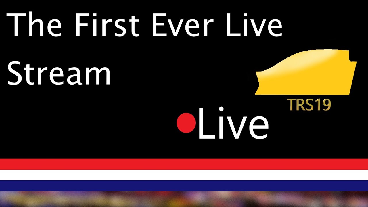 The First ever Live Stream - YouTube