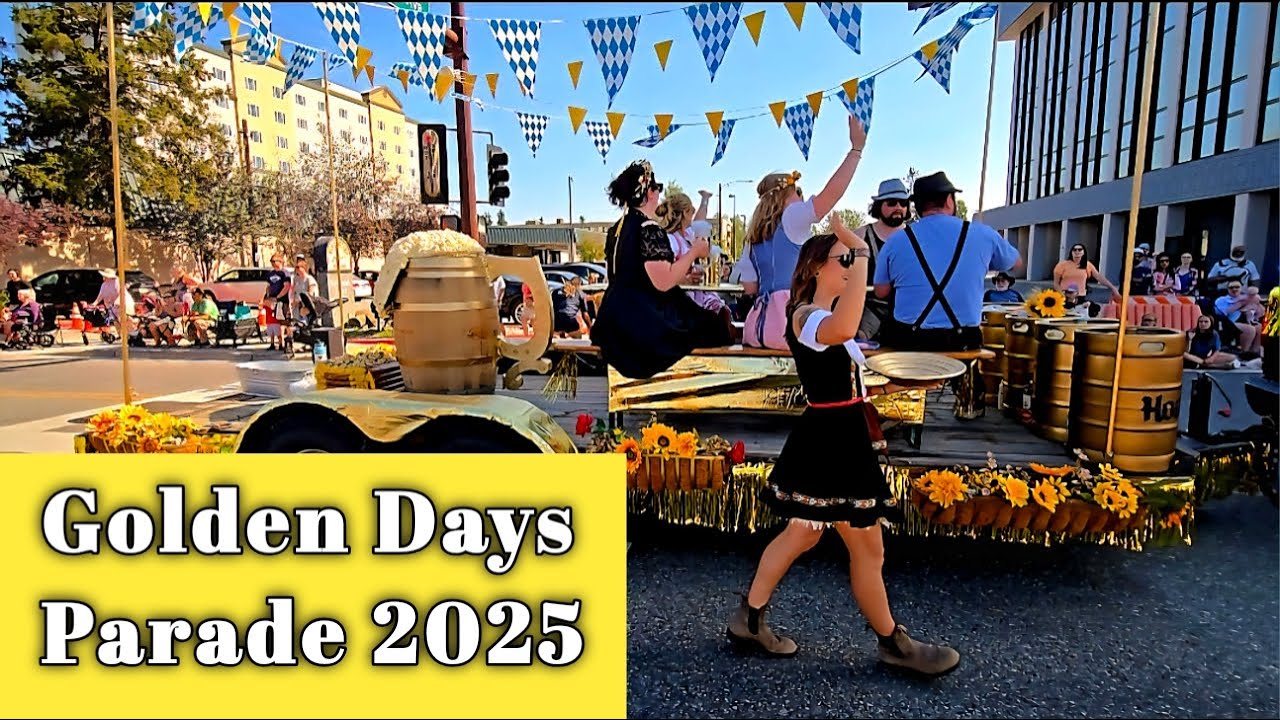 Golden Days Parade 2025 | From inside the Parade | Alaskan Bears Vlogs ...
