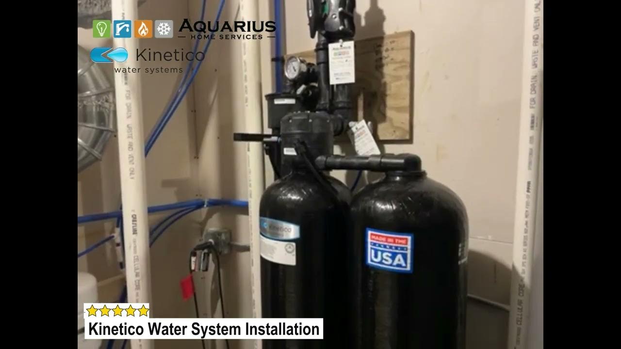 Kinetico Water System Installation - YouTube