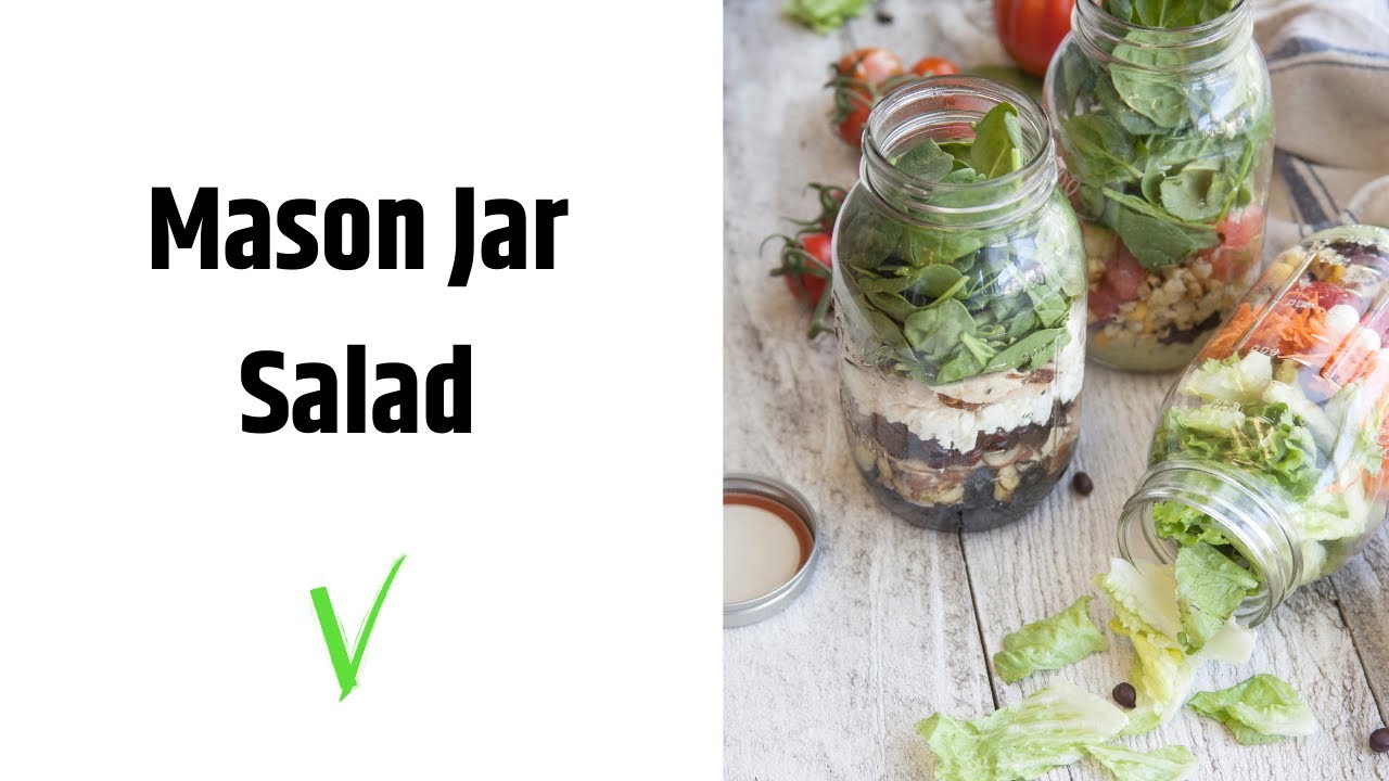 Mason Jar Salad- Standard Process 21 day purification - YouTube