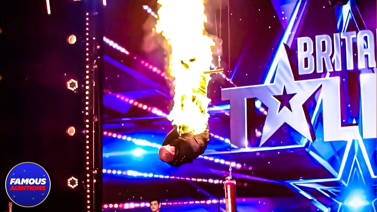 He Risked His LIFE On The BGT Stage 😖 - YouTube