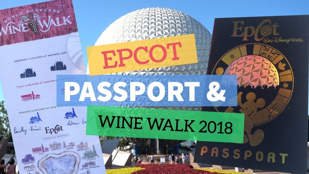 Epcot Passport & Wine Walk 2018 - YouTube