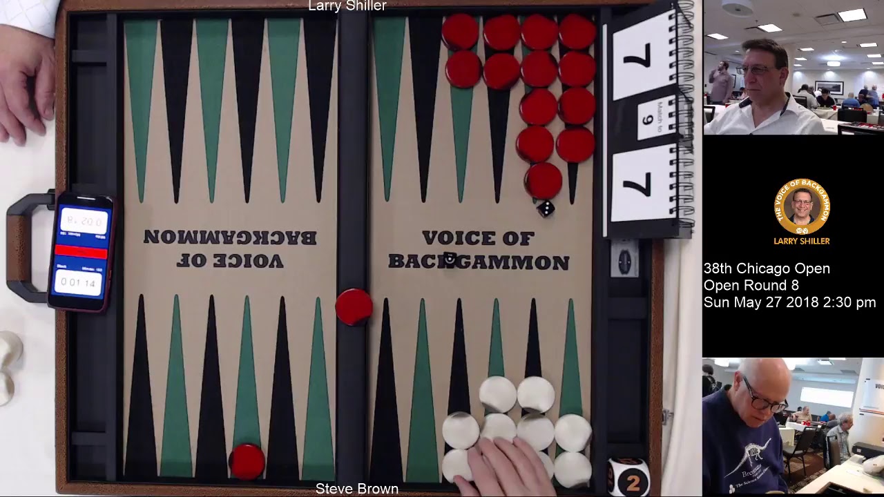 Open Round 8 Steve Brown vs Larry Shiller - YouTube