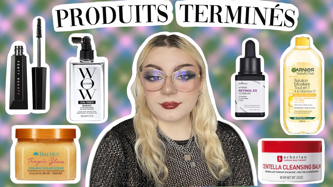 🗑️PRODUITS TERMINÉS🗑️ Tree hut, Color Wow, Erborian Fenty... - YouTube