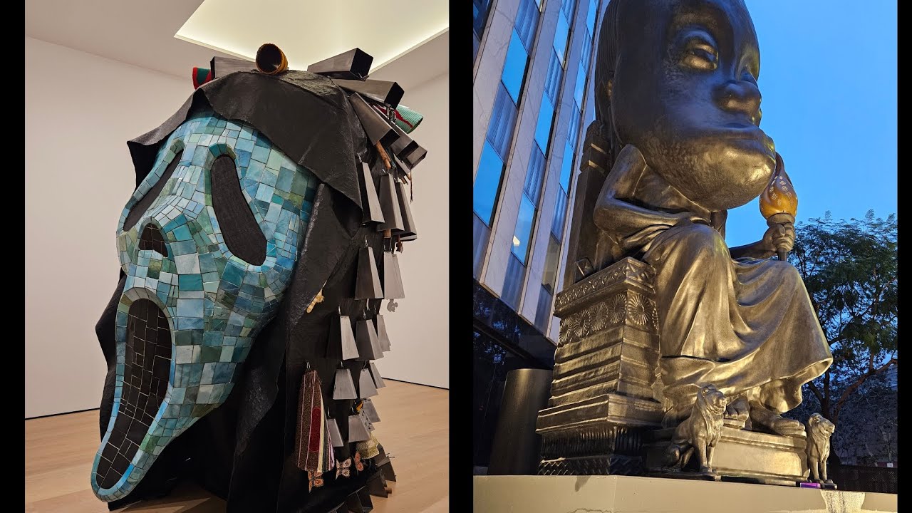 Hammer Museum exhibit walk thru - YouTube