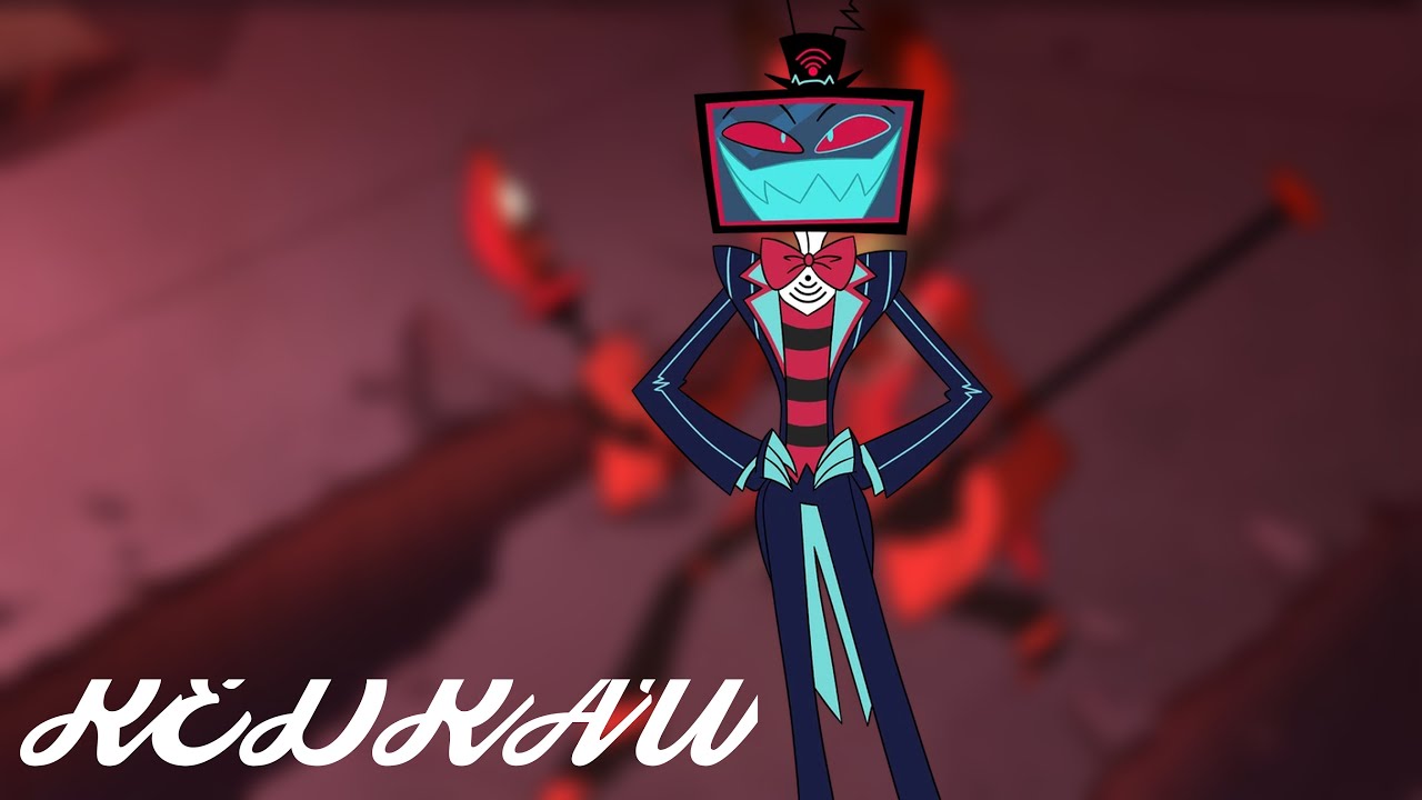 HAZBIN HOTEL but ALASTOR and VOX are SWAPPED | Screenshot Redraw 2 ...