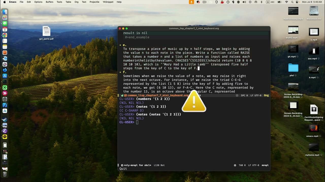 Back To The Basics Lisp Chapter 77 Mini Keyboard Example2 Youtube