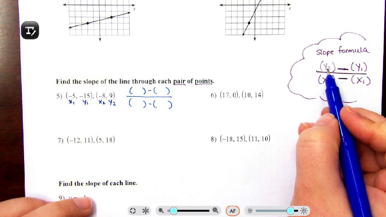 Foundations Math Graphing Unit Review Part 1 - YouTube