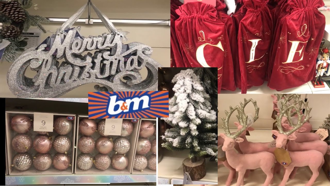 *What’s New In B&m Christmas 2021* | B&m Christmas Collection 2021 ...