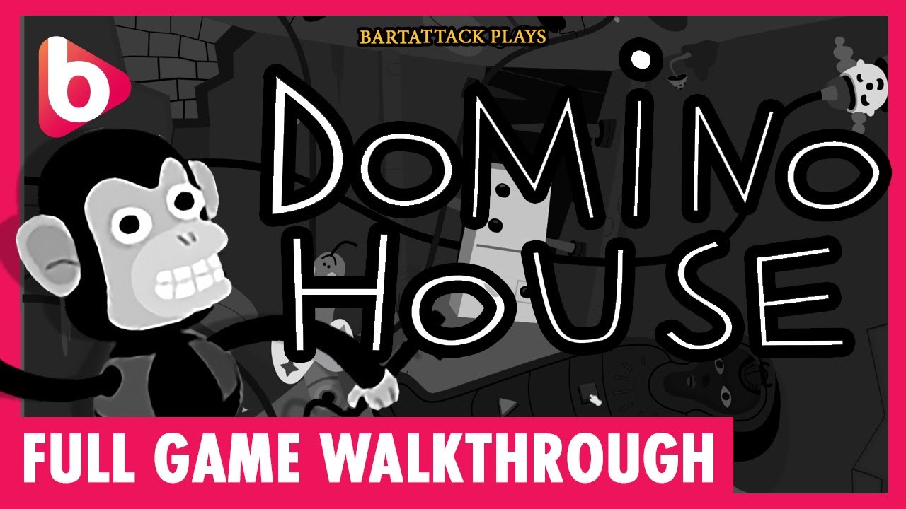 DOMINO HOUSE | FULL GAME Walkthrough | Fun/weird escape room style game ...