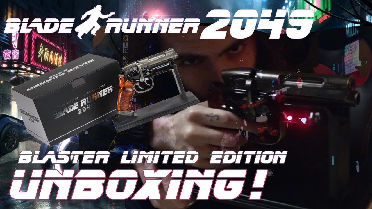 BLADE RUNNER 2049 BLASTER EDITION - UNBOXING - UHD/BLUERAY/DVD/3D ...