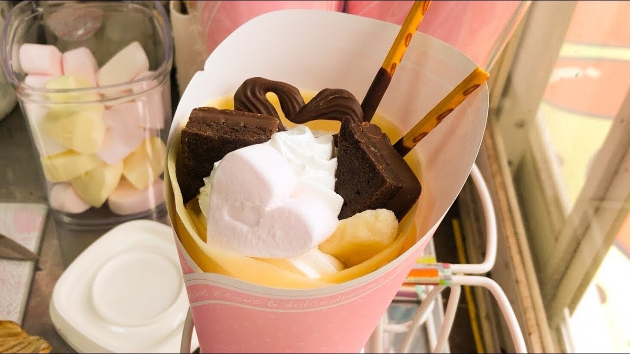 Crepes Delicious Crepes with Various Flavors - YouTube