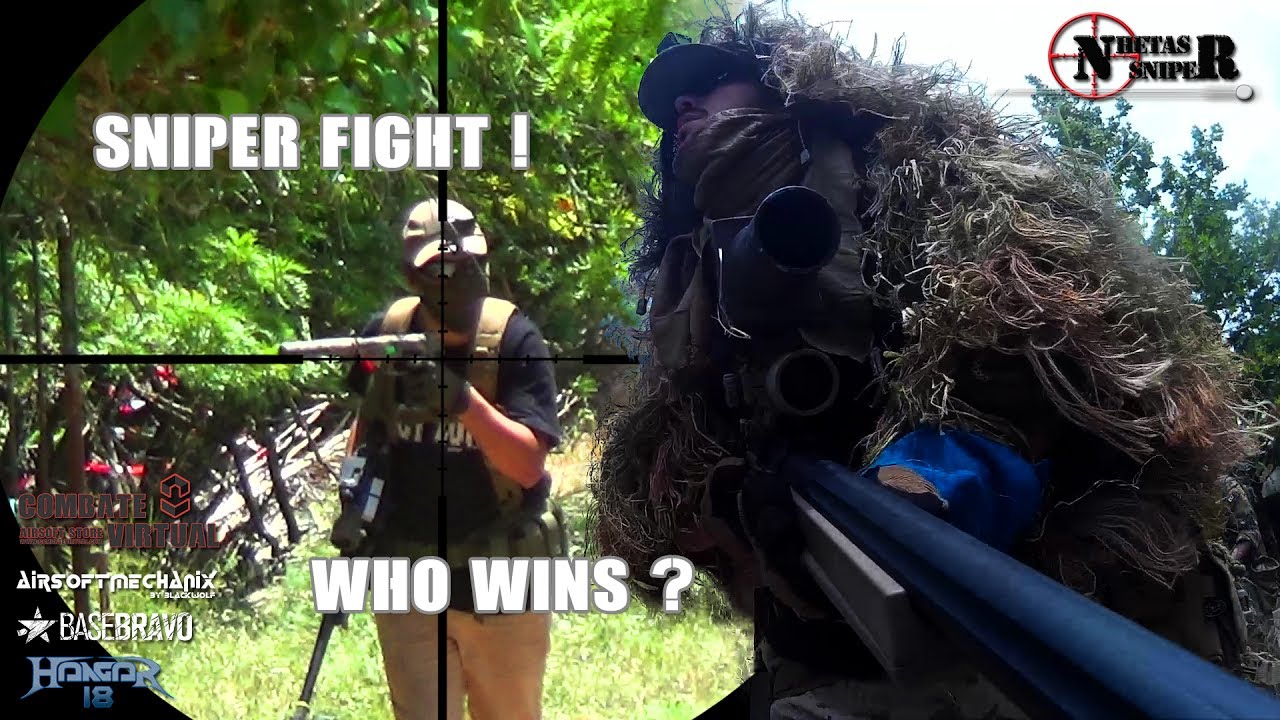 Sniper Takedown Fight | Airsoft Rage Player | Painkillers Airsoft - YouTube