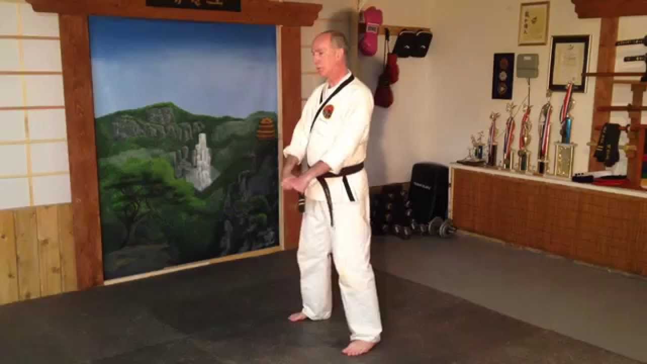 White Belt Form: Chon Ji - Kevin Brett - YouTube