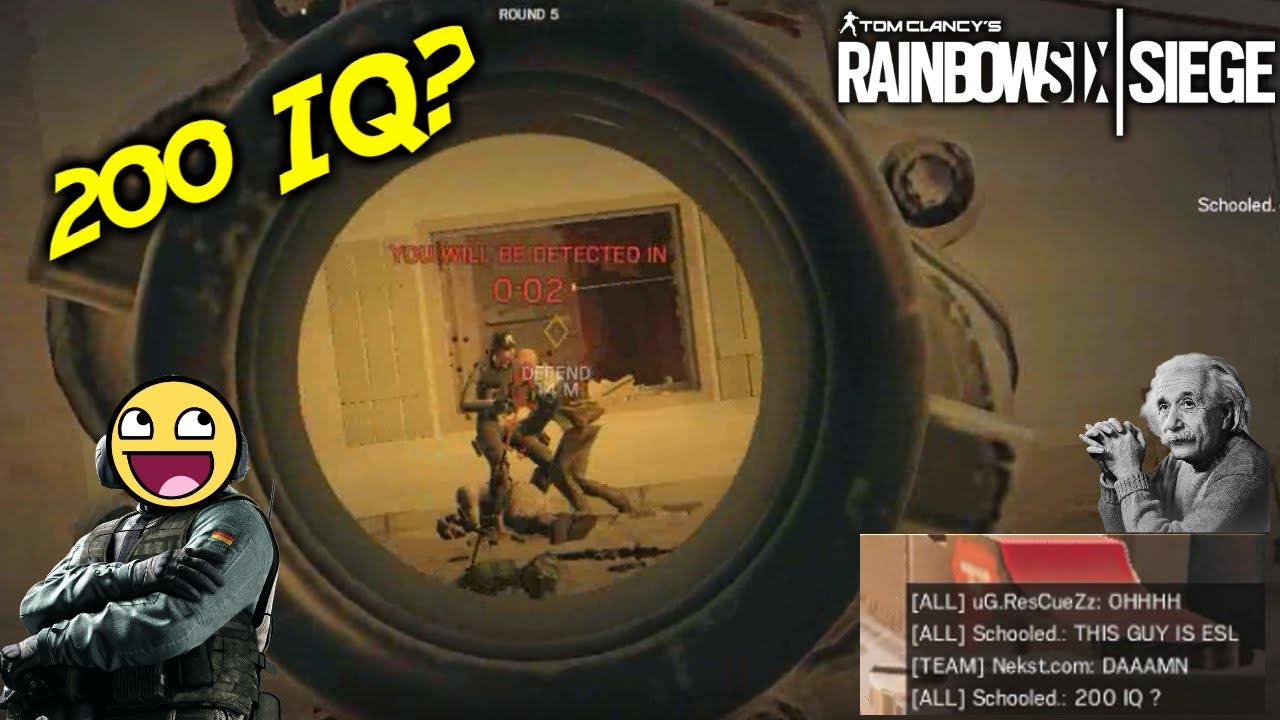 "200 IQ?" - Rainbow Six Siege - YouTube