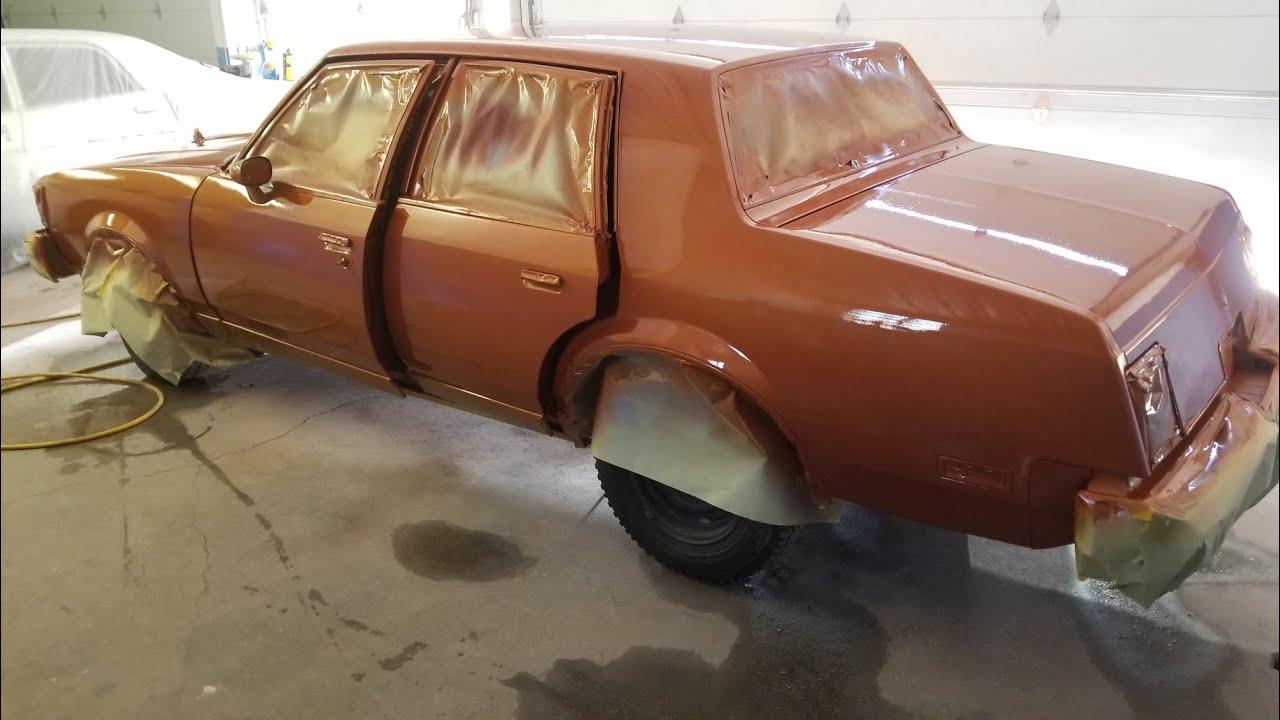 1984 4 door cutlass paint job - YouTube