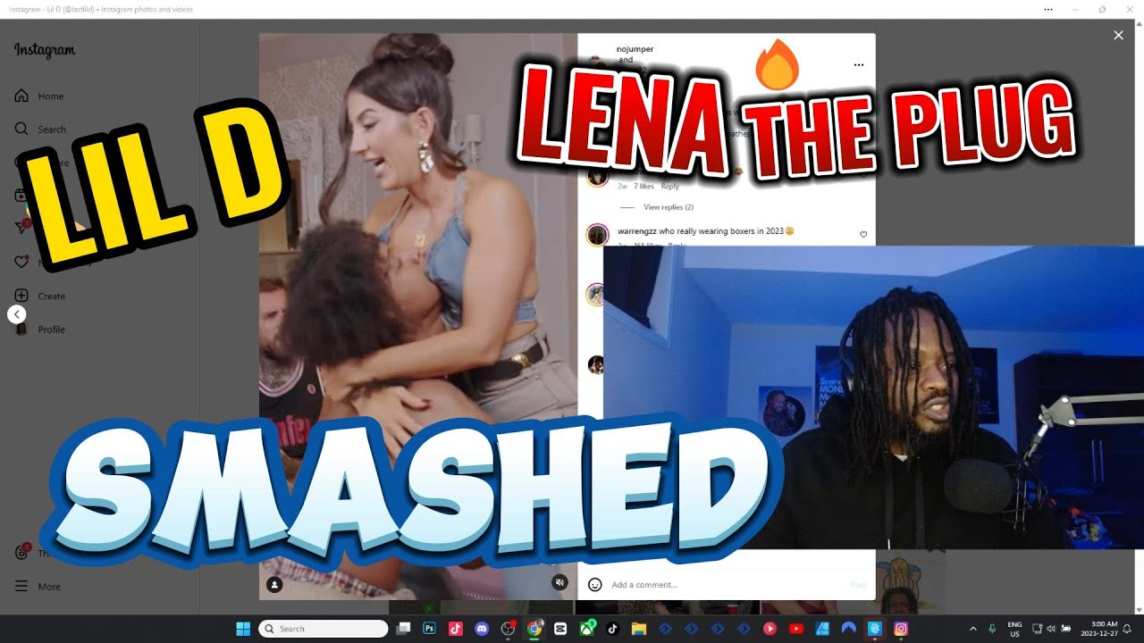 Lil D Story How He Started Porn And Smashed Lena The Plug Youtube