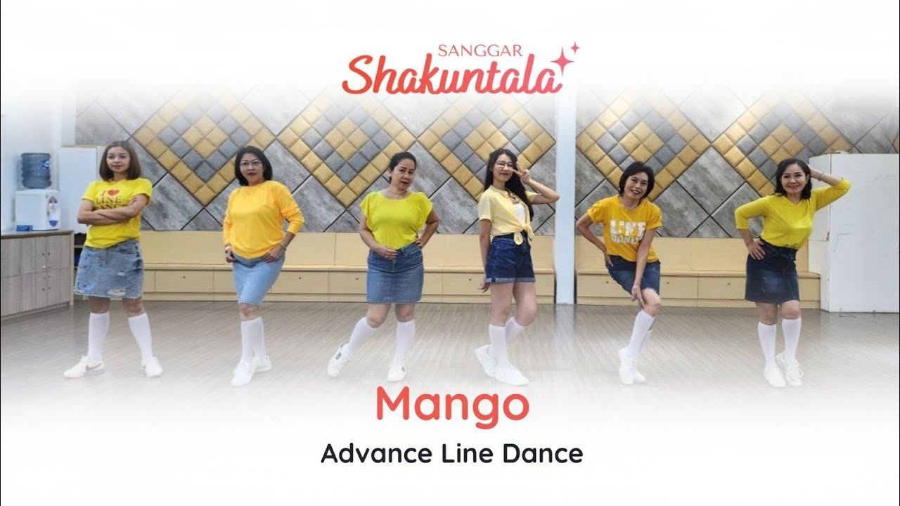 Mango Advanced Line Dance - Sanggar Shakuntala - YouTube