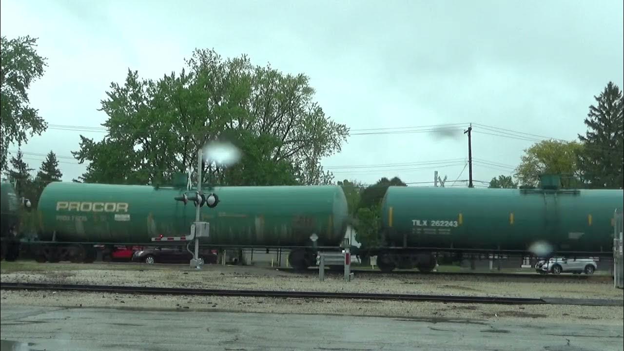 CP-249 OS Pewaukee on 5-21-25 2x0x0 w/CP-9377 - UP-3863 + Some Loram ballast unloader cars on ...