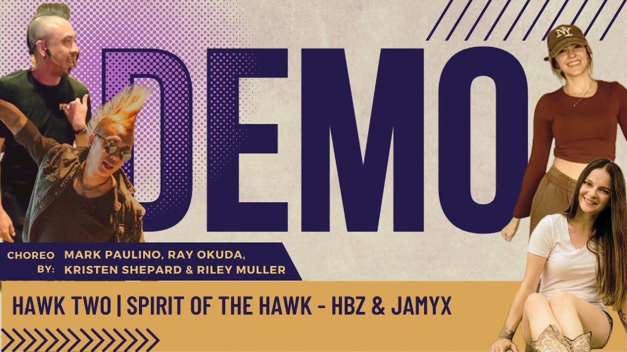 HBz and Jamyx - Spirit of the Hawk Line Dance - YouTube