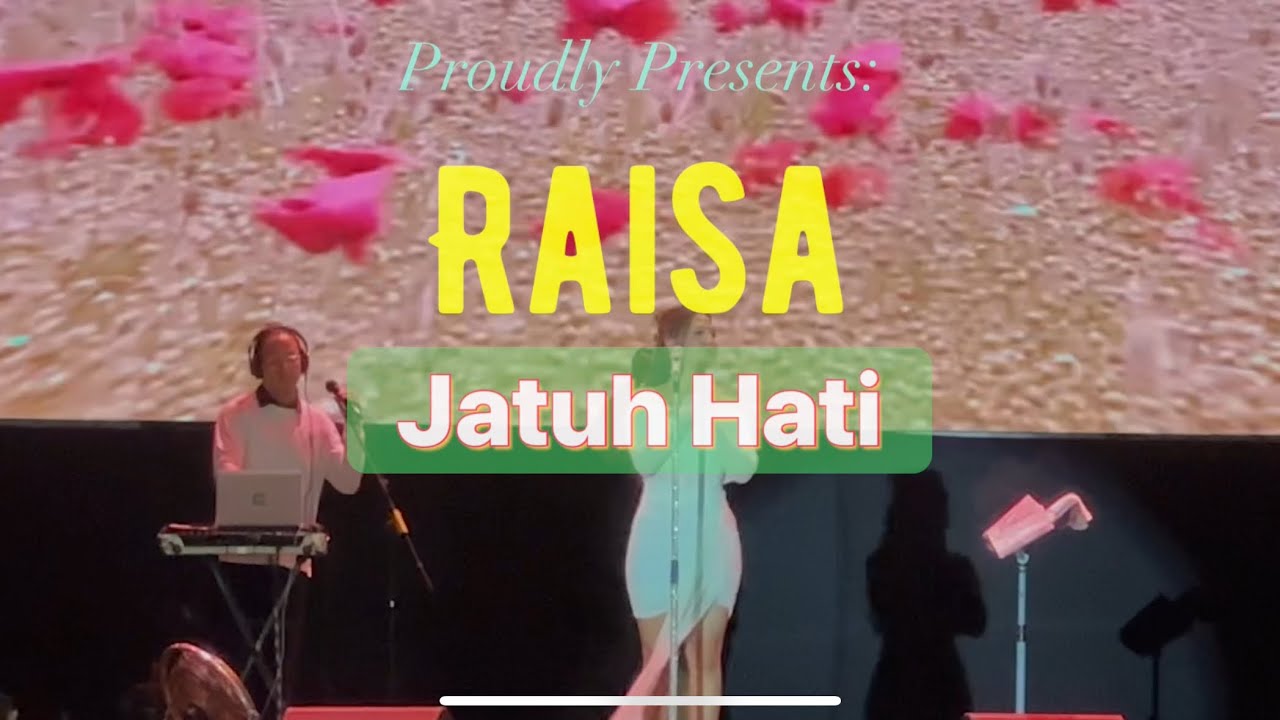 Raisa - Jatuh Hati LiVE 18 Januari 2025 Summarecon Mall Bandung 1st ...