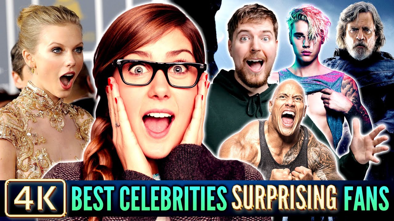 Best Celebrities Surprising Fans ️ 2025 - Part 8 - YouTube