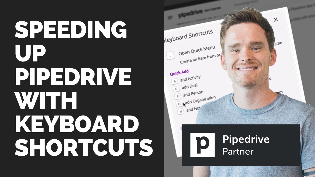 Speeding up Pipedrive with keyboard shortcuts (Video #27) - YouTube