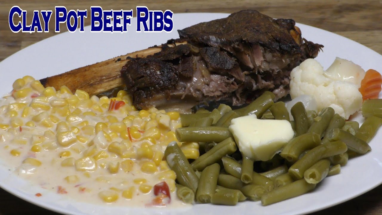 The BEST Clay Pot Beef Ribs #OldCountryCooks - YouTube