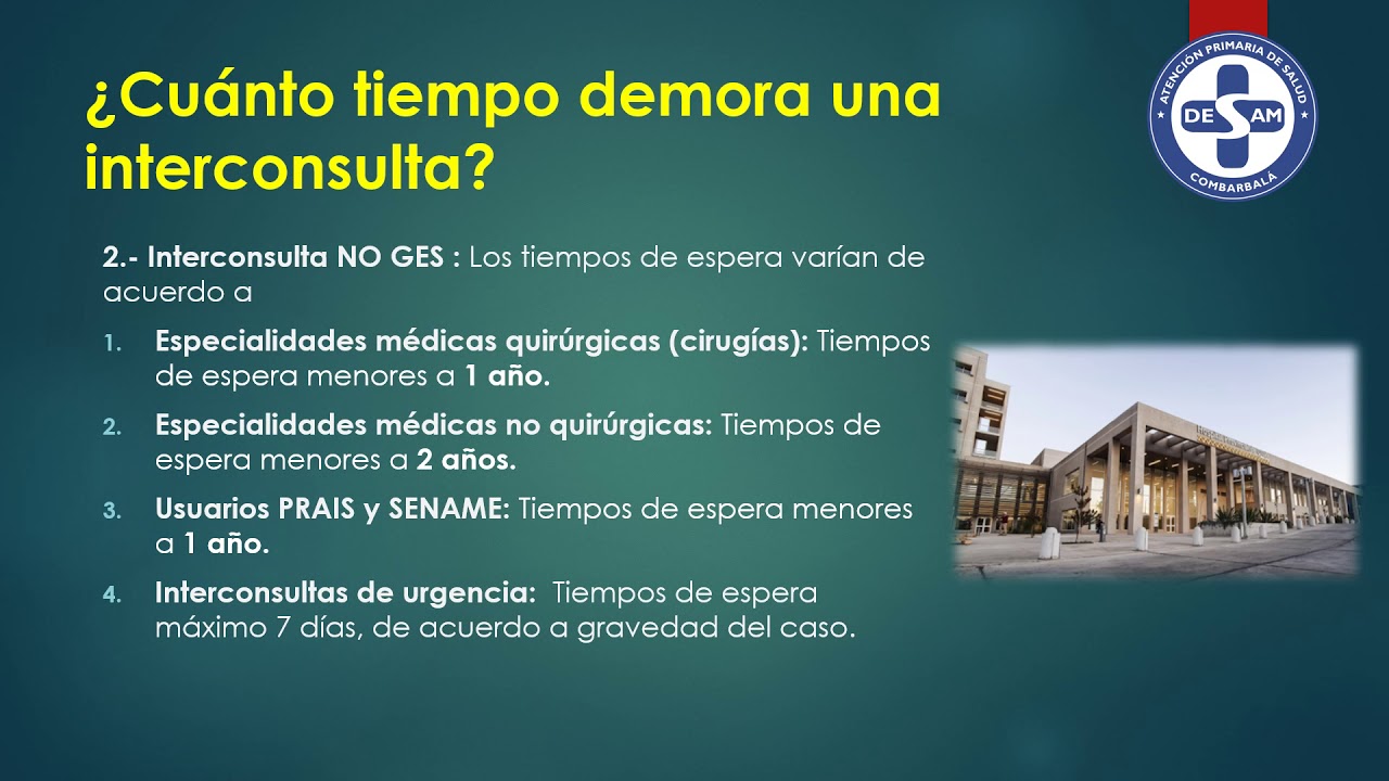 Interconsulta y su funcionamiento - YouTube