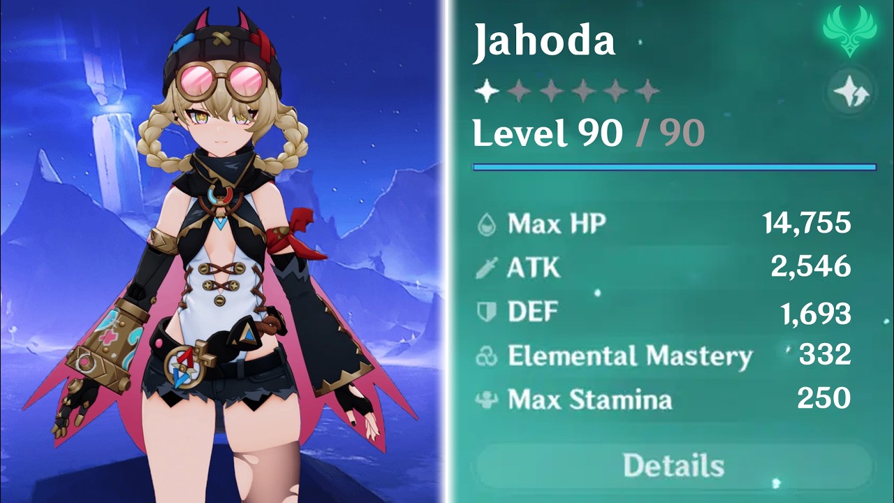 JAHODA UPDATED FULL KIT & ALL DETAILS BREAKDOWN | Genshin Impact ...