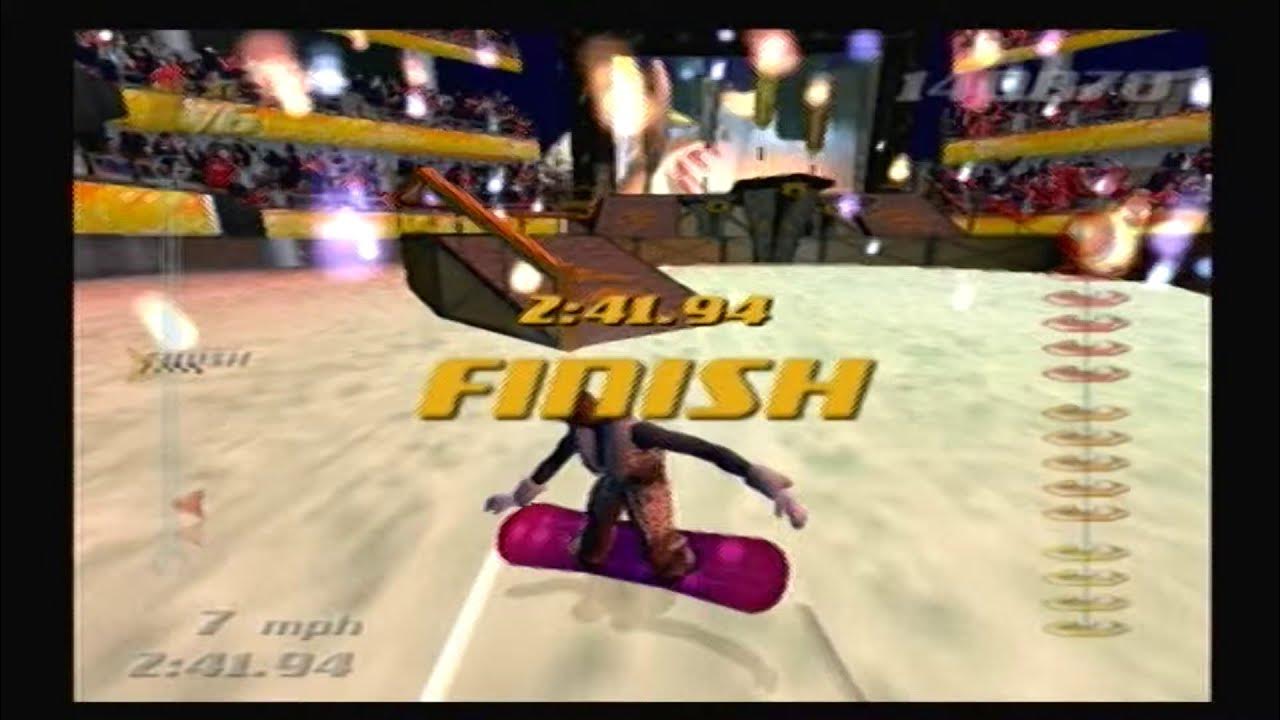 SSX Tricky - Seeiah World Circuit - Snowdream Race - YouTube