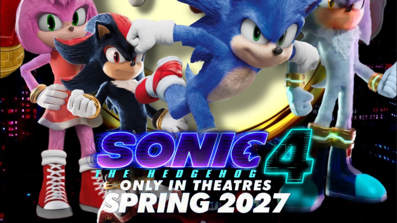 Haciendo un póster De Sonic La película 4 // hecho por mi xd - YouTube