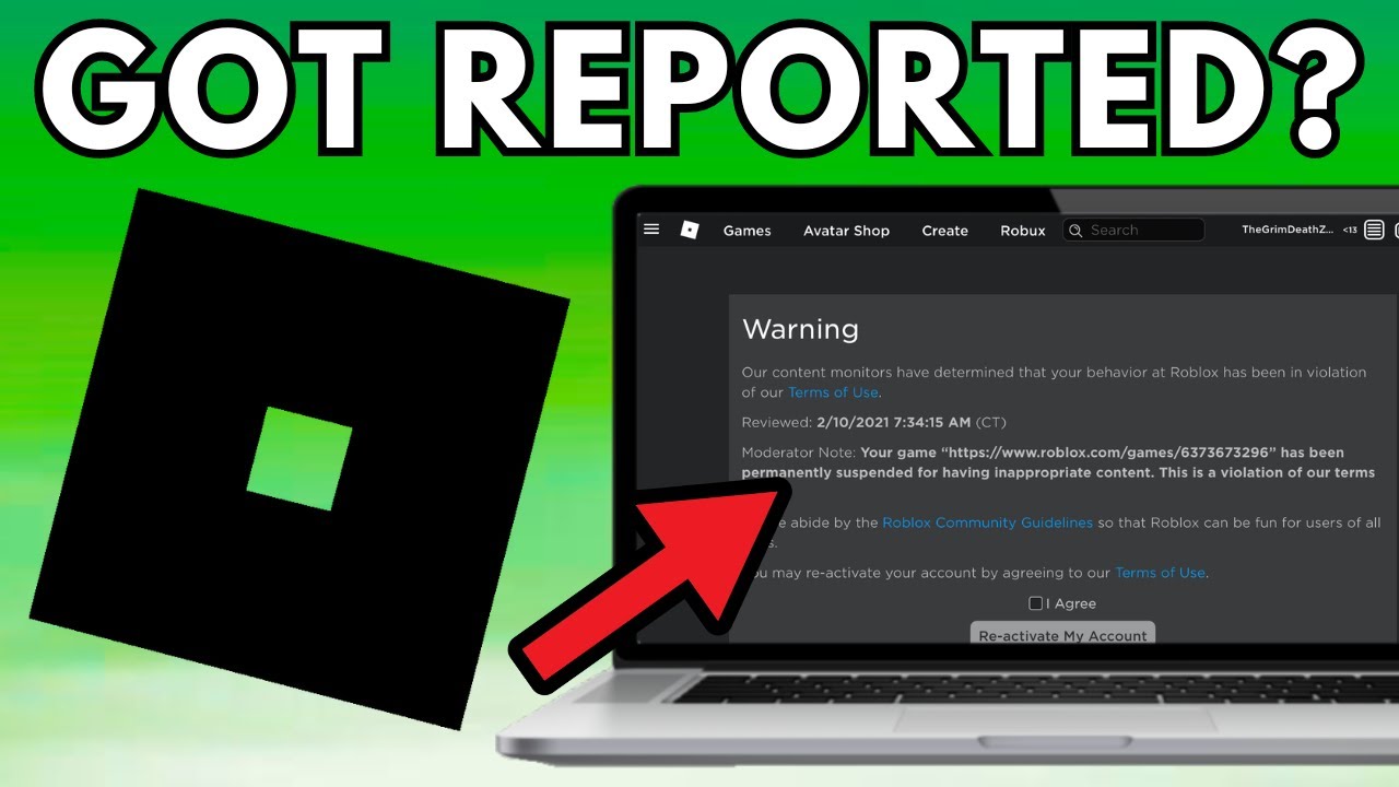 How To See if Someone Reported You On Roblox (2024 Update) - YouTube