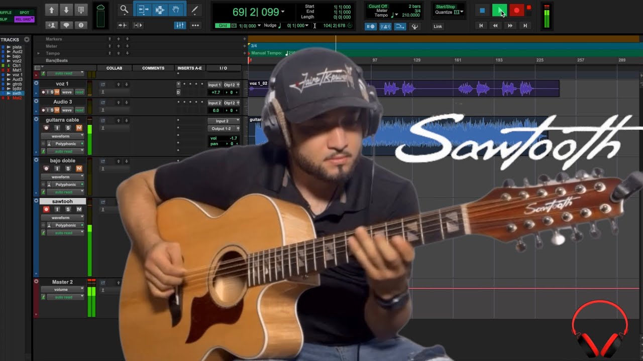 Sawtooth Maple Series 12-String Jumbo - YouTube