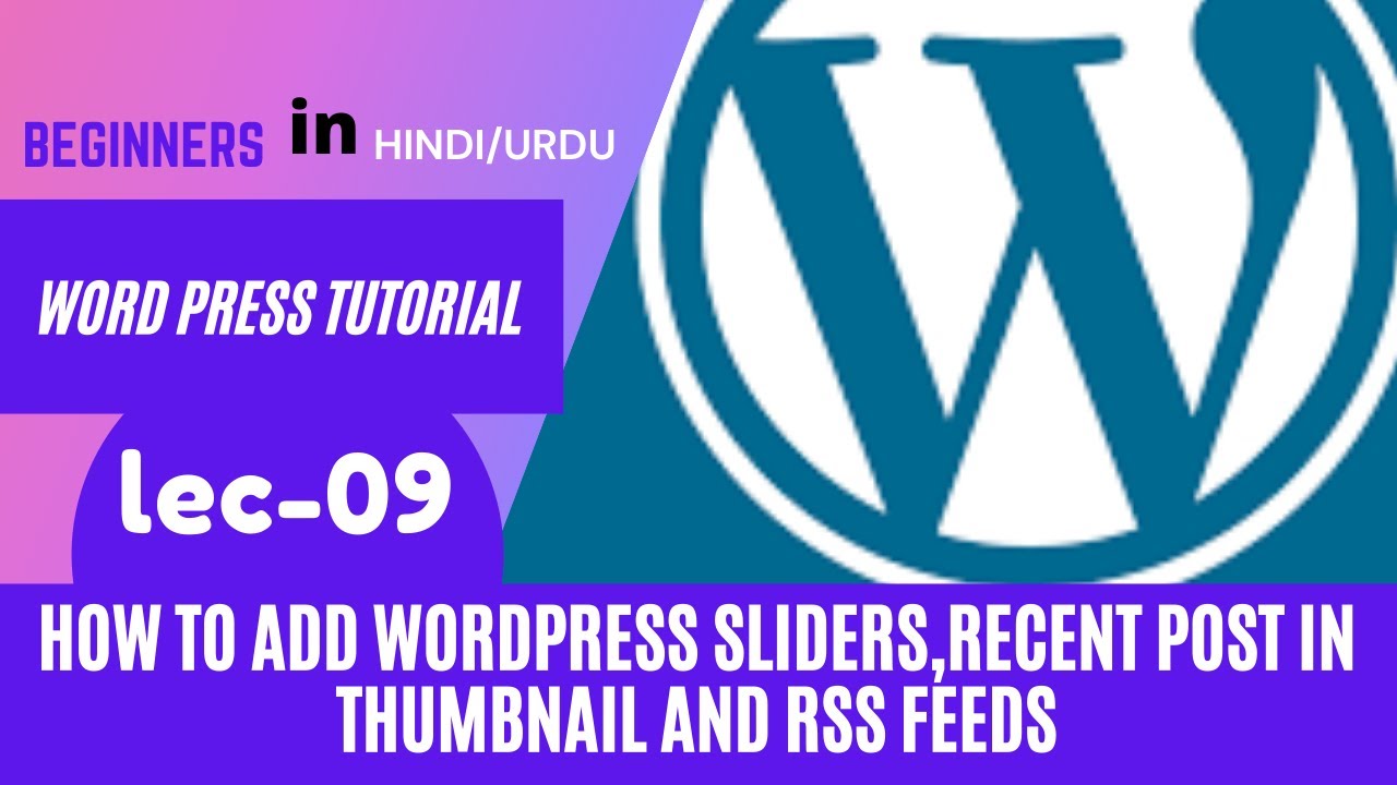 How To Create A Slider In WordPress Using Smart Slider Plugin Show How To Create A Slider In WordPress Using Smart Slider Plugin Show