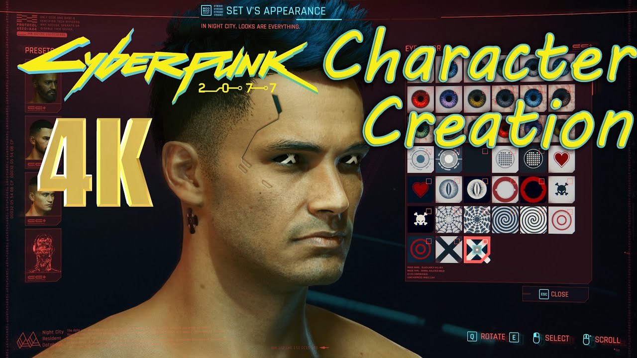 Cyberpunk 2077 Character Customization and Creation | 4K - YouTube