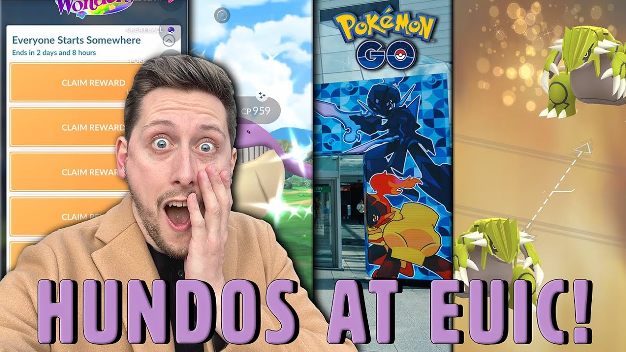 DOUBLE HUNDO XXL at EUIC in Pokémon GO! - YouTube