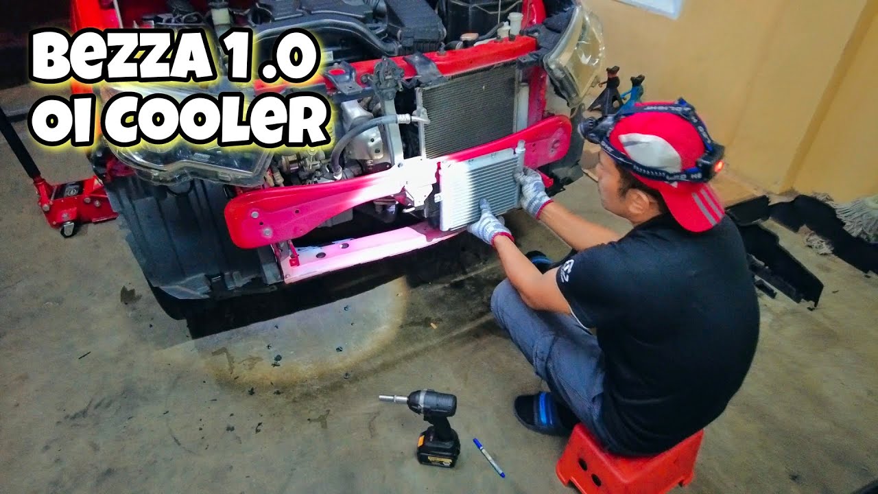 Perodua Bezza install External ATF Oil Cooler,kasi Sejukkan minyak ...