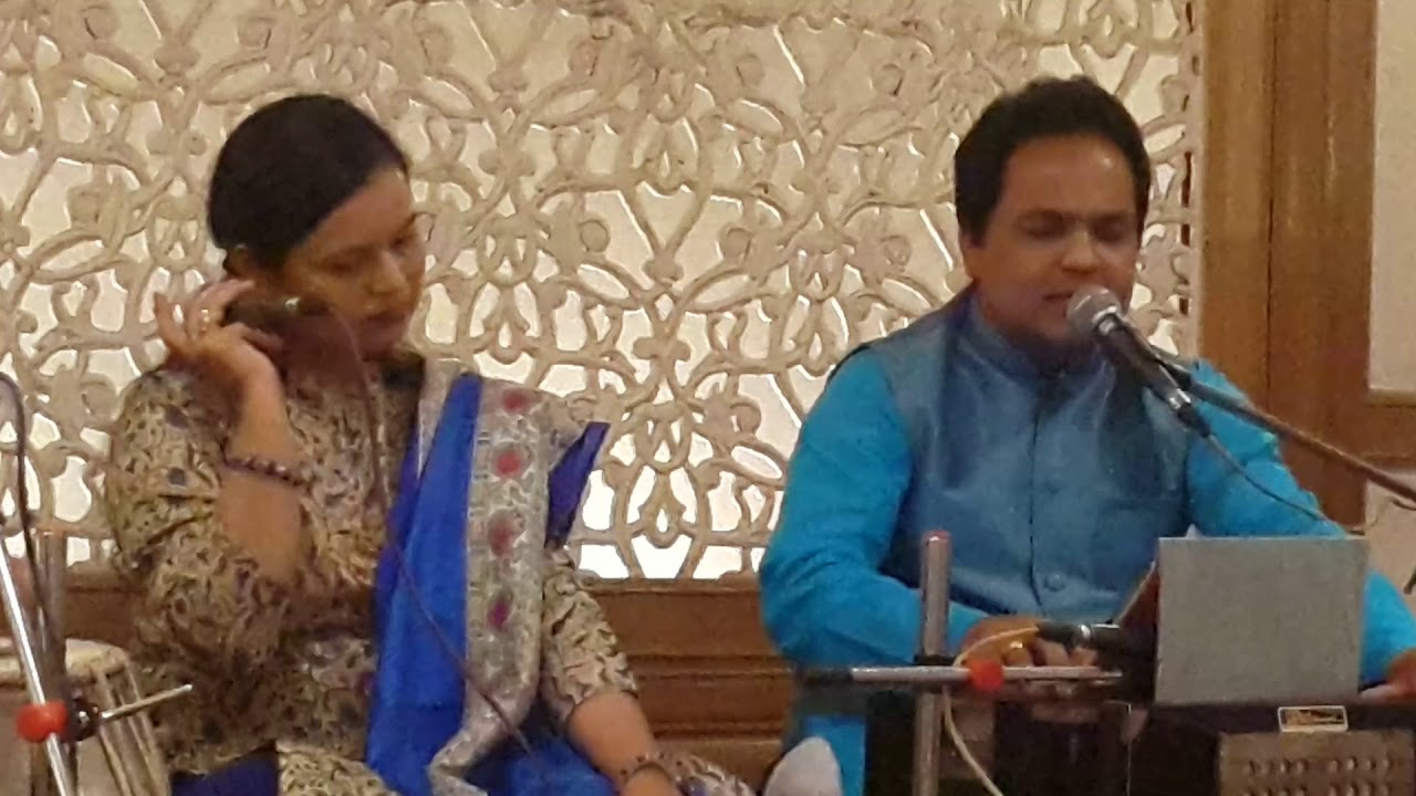 Maithili and Ghazal programm At Ashoka Hotel By Mani kumar jha & kiran jha 9650531700(5) - YouTube