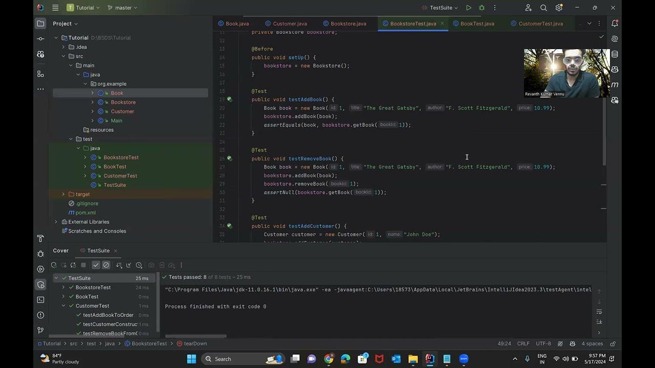 Tutorial on JUnit and debugging. - YouTube