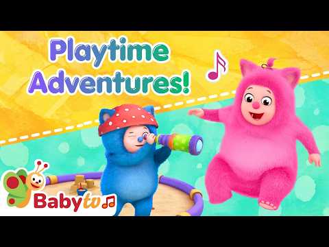 Playtime Adventures 😊 Imagination at Play with Billy & Bam Bam | BabyTV Nursery Rhymes & Kids Songs