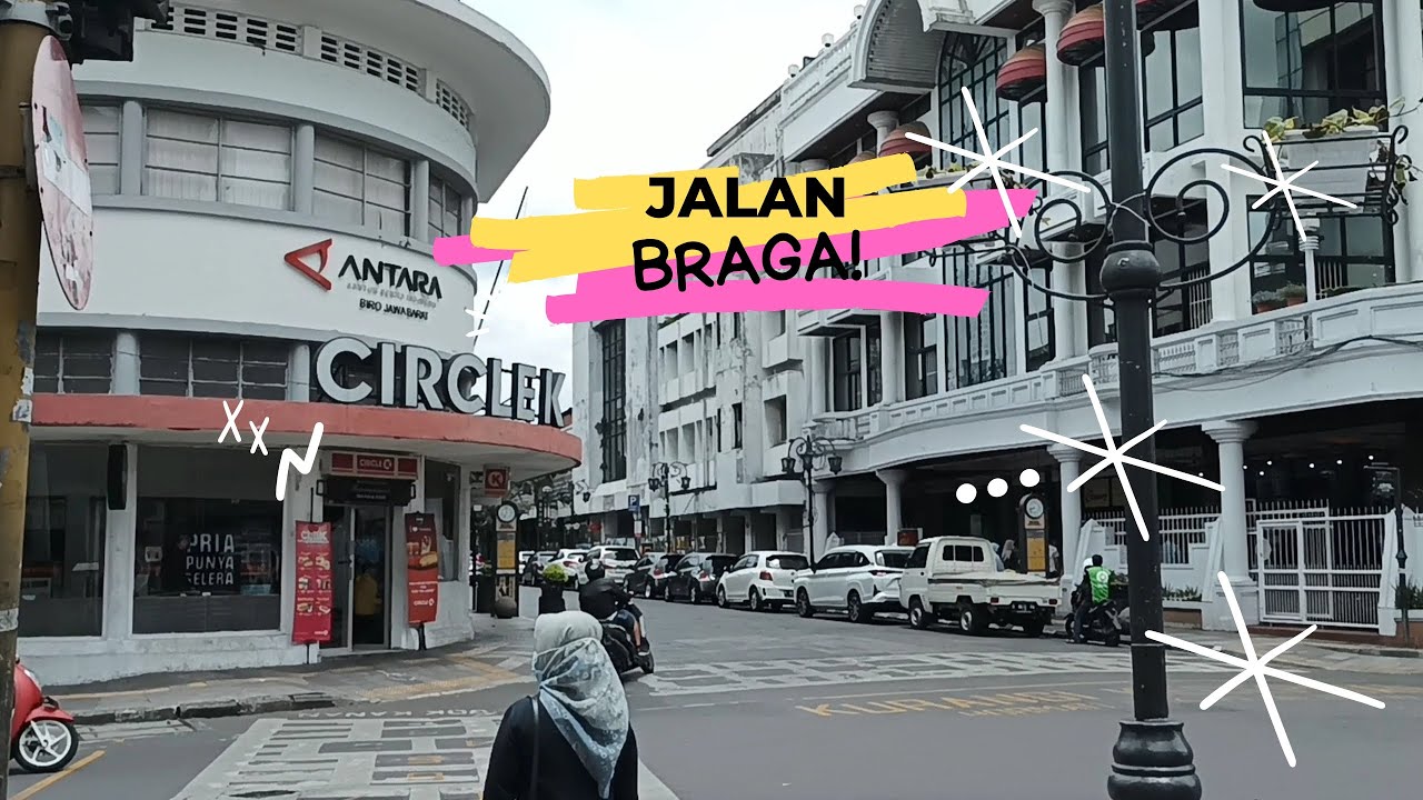 Jalan-jalan di Braga sambil menikmati indahnya lukisan disepanjang ...