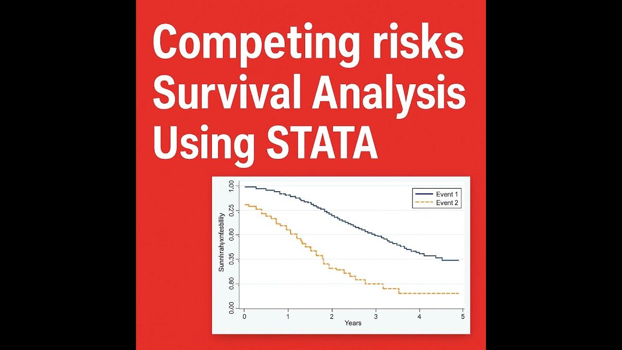 Competing risks Survival Analysis Using STATA - YouTube