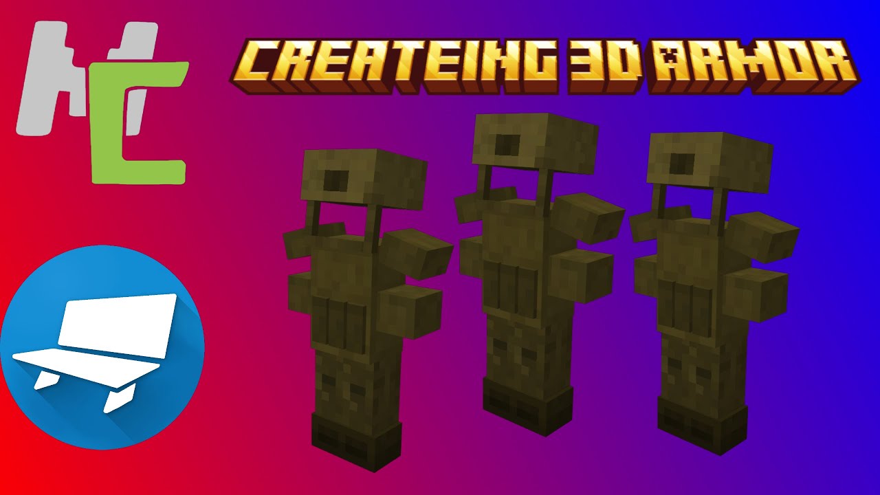 Гайд по MCreator №9 как сделать 3D броню (бронежилет) с помощью ...