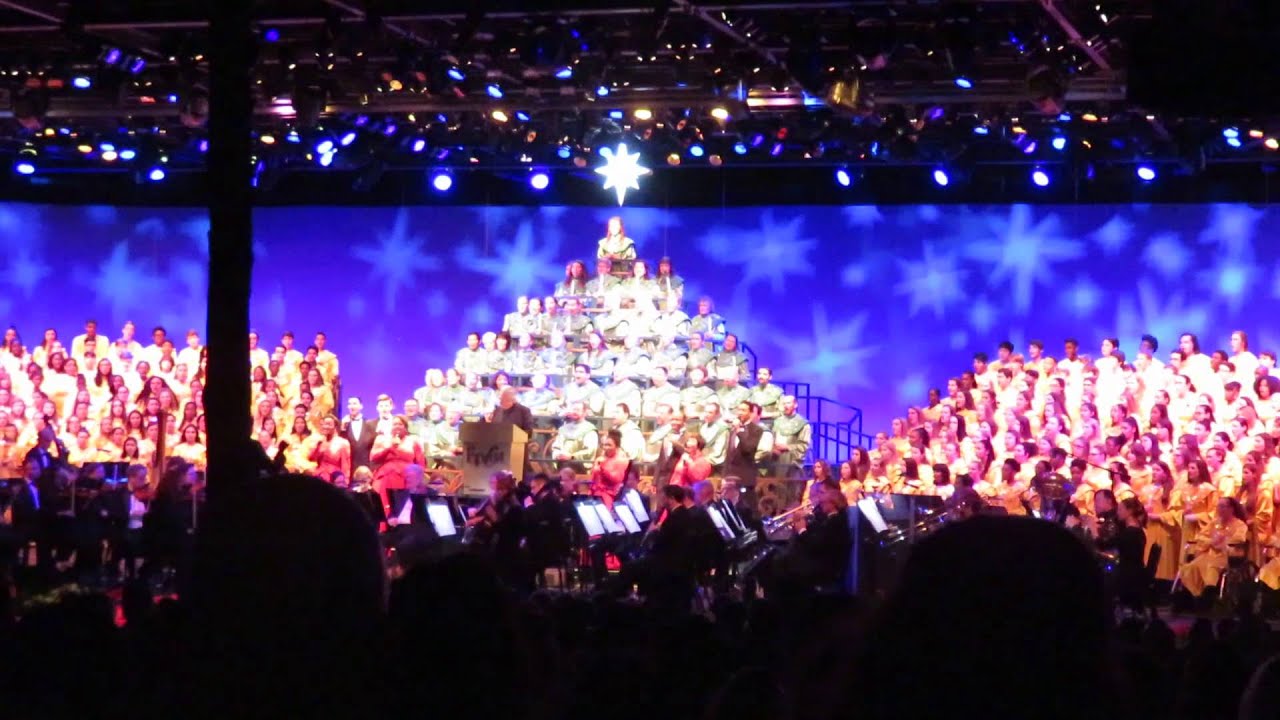 Candlelight Processional | Epcot 2015 Christmas Show - YouTube