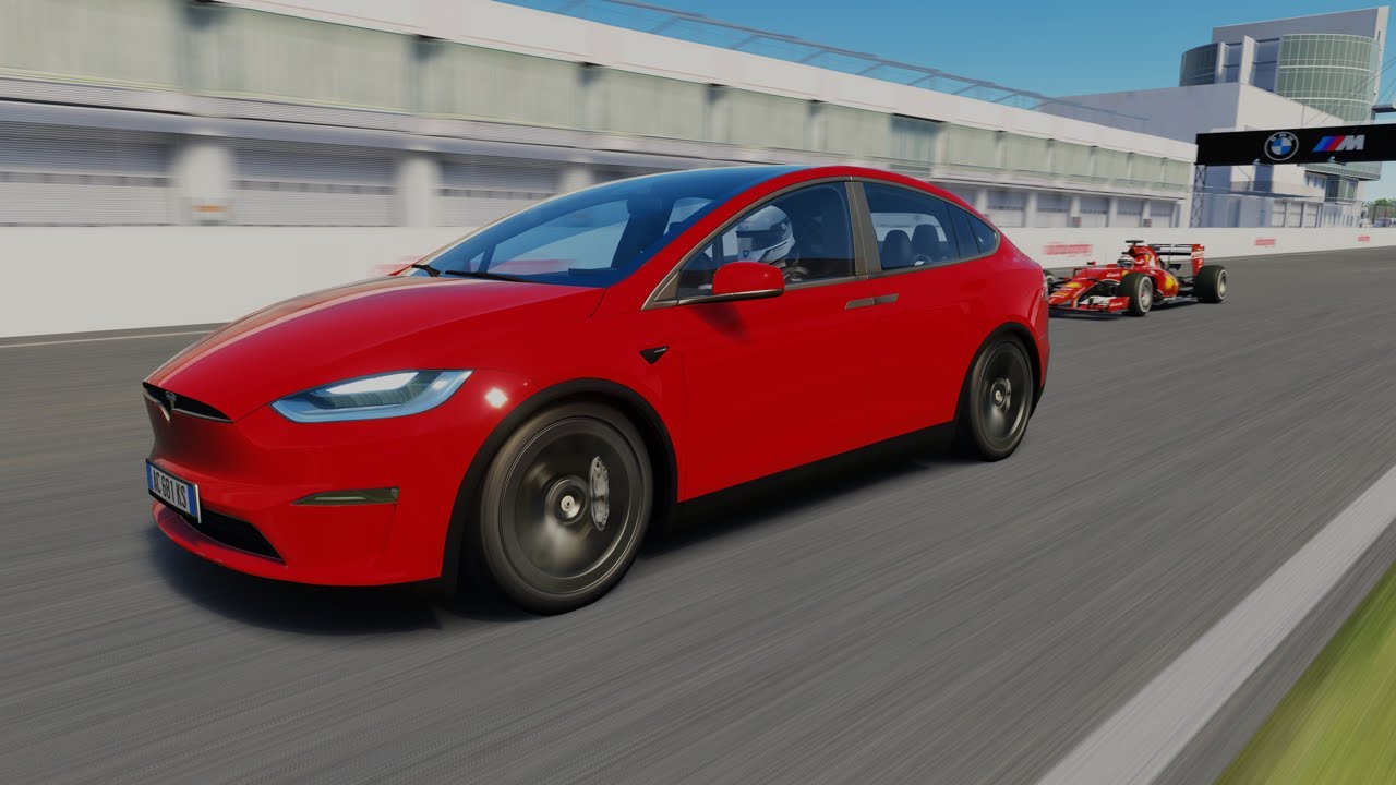 Tesla X Plaid vs Ferrari F2015 | Track Race | Nurburgring - YouTube