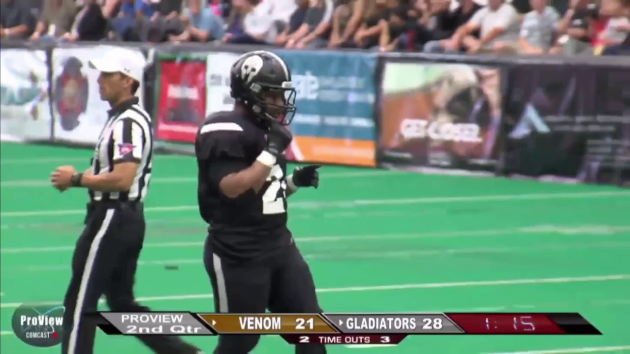 Romello Brown #24 Duke City Gladiators Highlights 2019 - YouTube