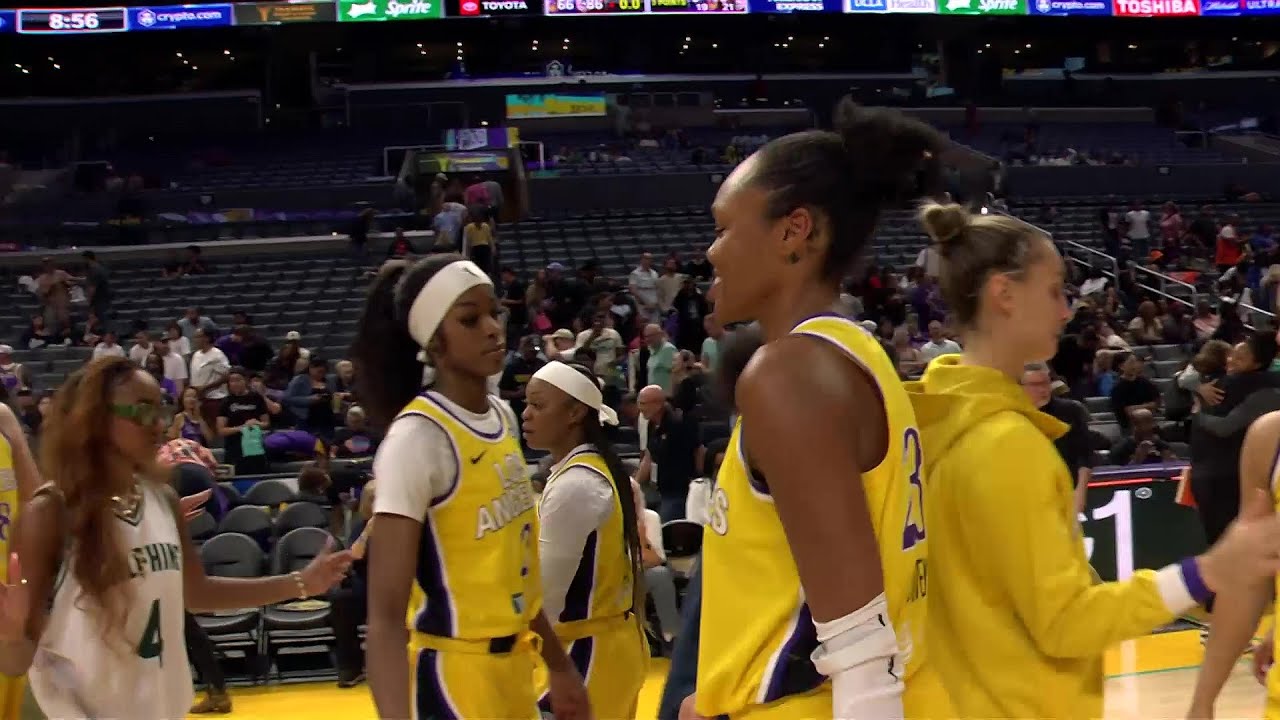 LAST 2min: Los Angeles Sparks vs Connecticut Sun WNBA basketball ...
