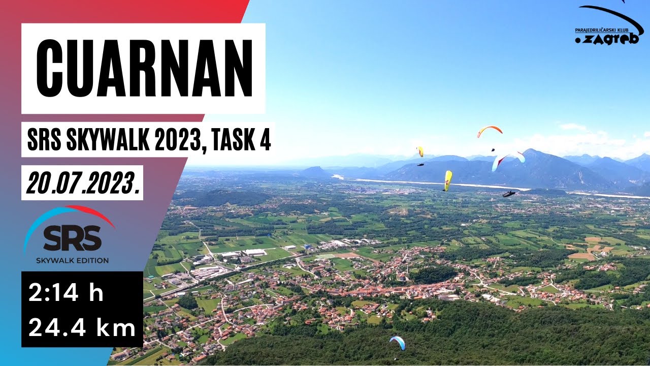 Cuarnan, SRS Skywalk edition 2023, Task 4 - XCtrack vs Flymaster vario :) - YouTube
